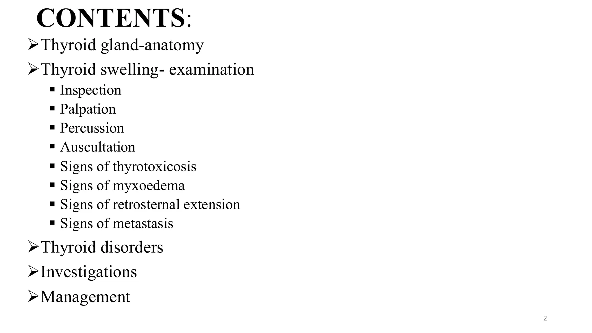 Thyroid Swelling Clinical Examination Pdf