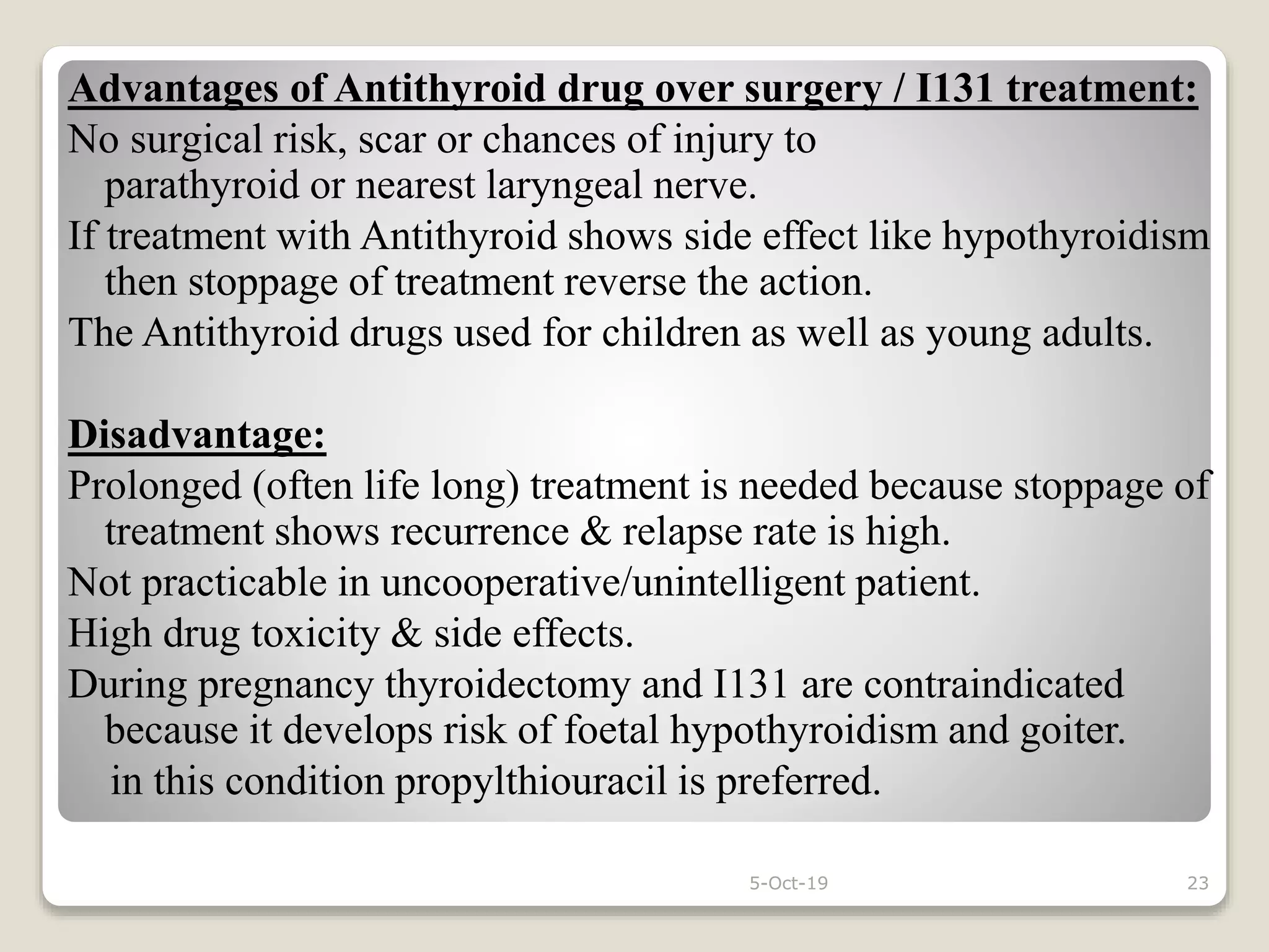Thyroid & antithyroid drug | PPTX
