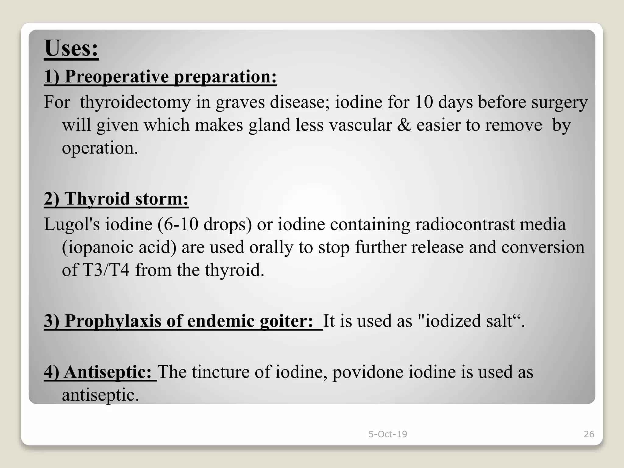 Thyroid & antithyroid drug | PPTX
