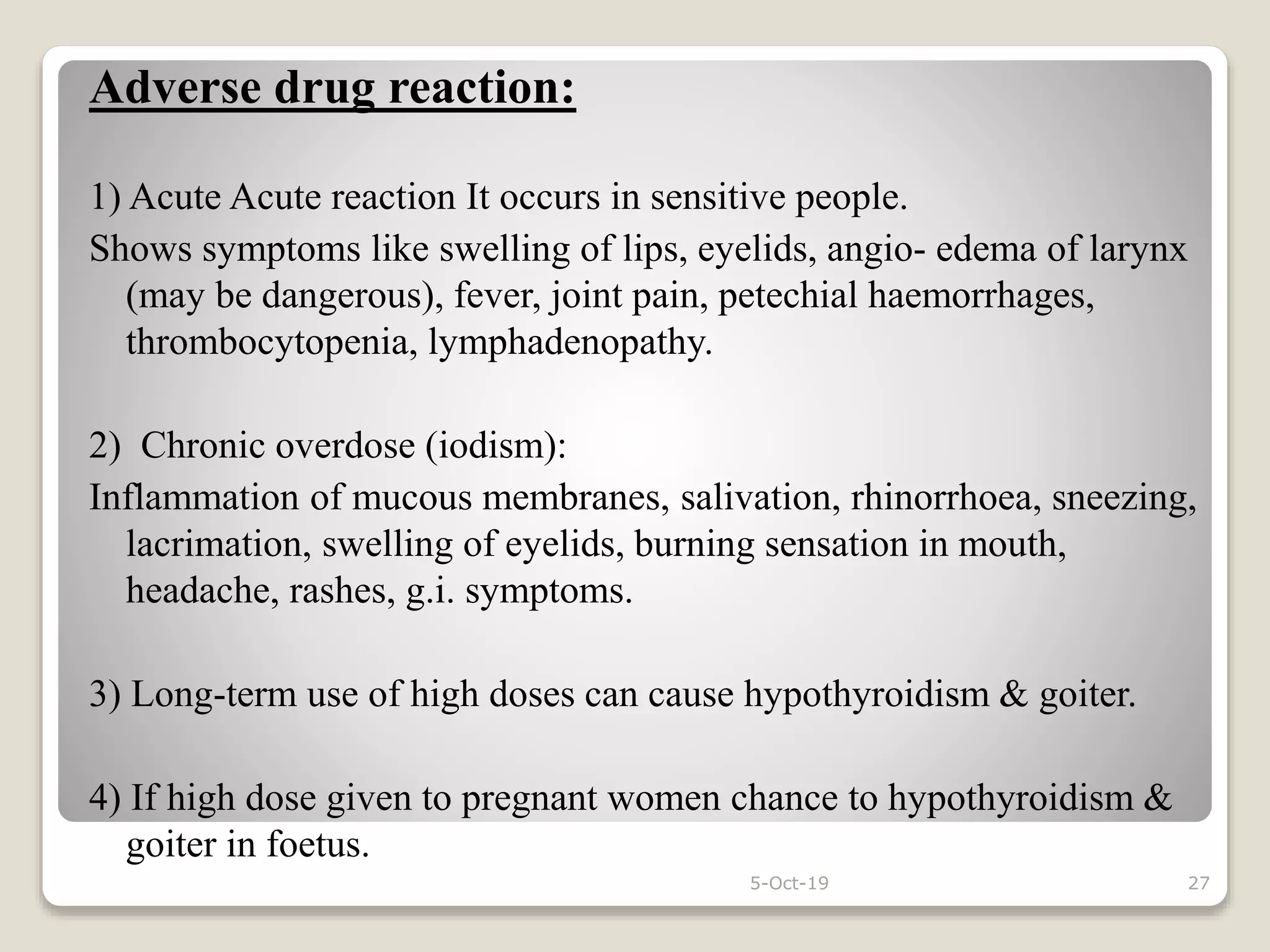 Thyroid & antithyroid drug | PPTX
