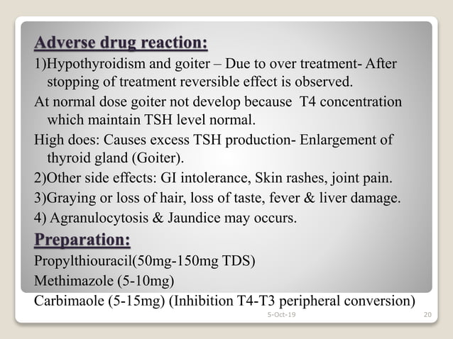 Thyroid & antithyroid drug | PPTX