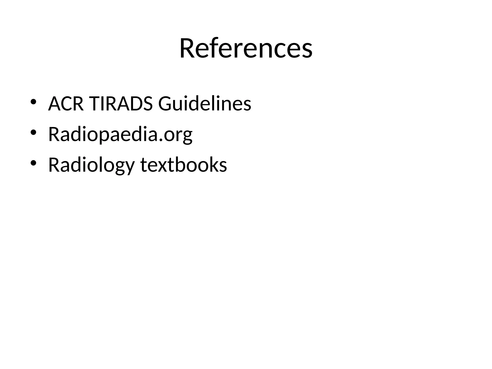 Thyroid_TIRADS_ power point Presentation | PPTX