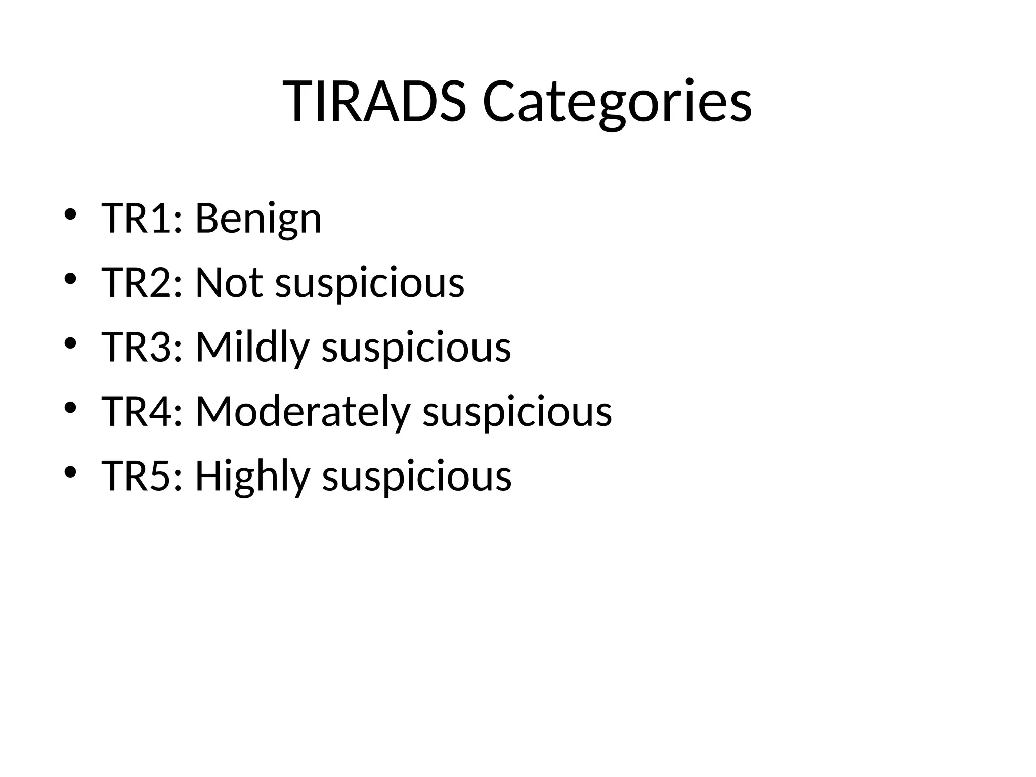 Thyroid_TIRADS_ power point Presentation | PPTX