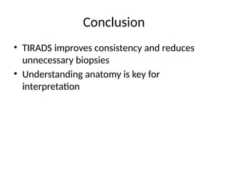 Thyroid_TIRADS_ power point Presentation | PPTX