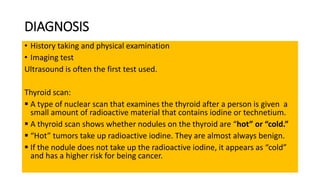 THYROID TUMOR (1).pptx medical surgical nursing | PPTX