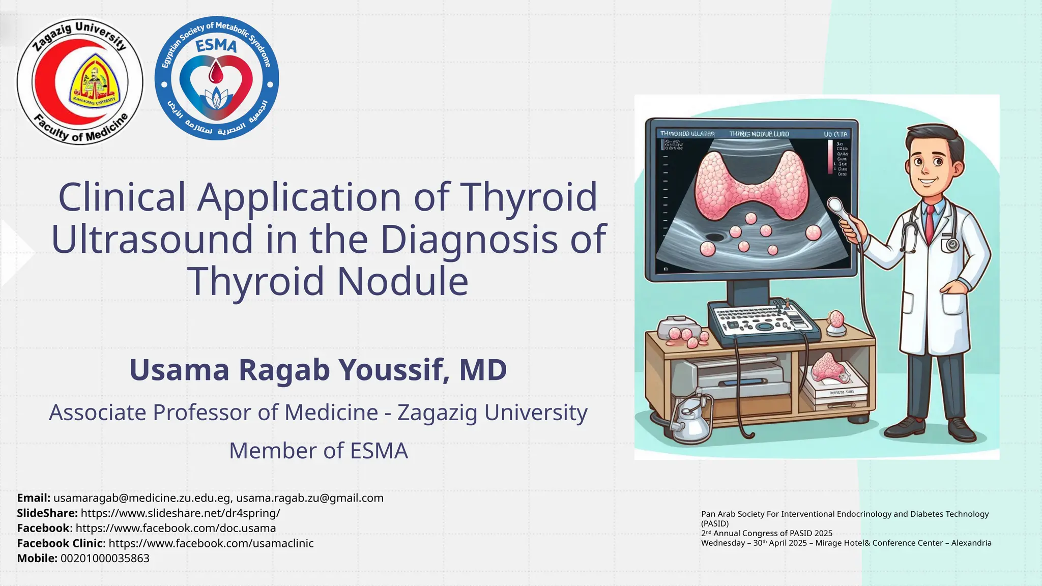 Clinical Application of Thyroid Ultrasound in the Diagnosis of Thyroid ...