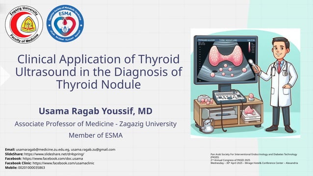 Clinical Application of Thyroid Ultrasound in the Diagnosis of Thyroid ...