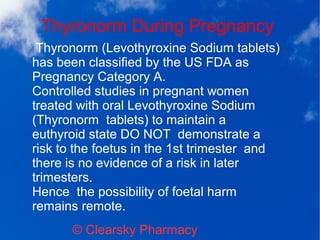 Thyronorm Tablets | PPT