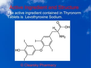 Thyronorm Tablets | PPT