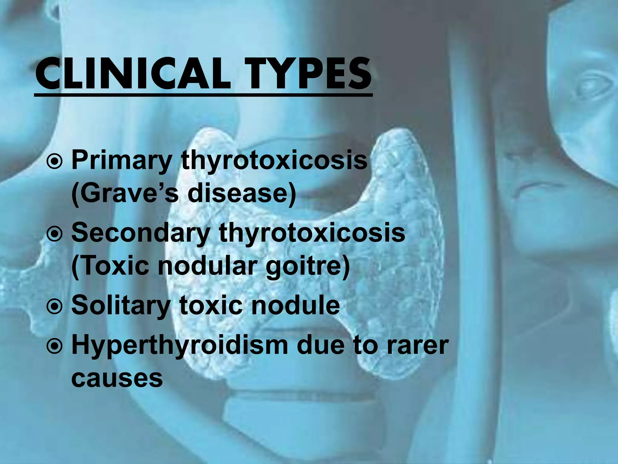 Thyrotoxicosis | PPTX