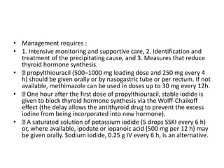 Thyrotoxicosis | PPTX