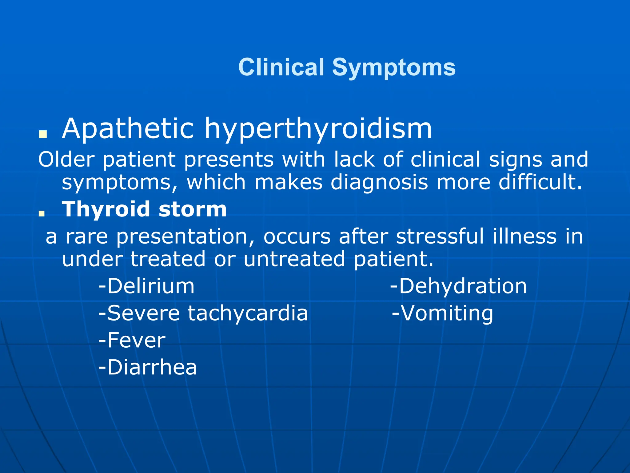 thyrotoxicosis , causes, diagnosis and treatment | PPTX