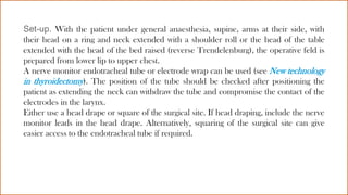 thyrotoxicosis in surgical view, thyroid surgery, including techniques ...