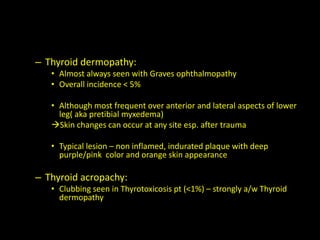 Thyrotoxicosis and myxedema-Anesthetic implications | PPTX