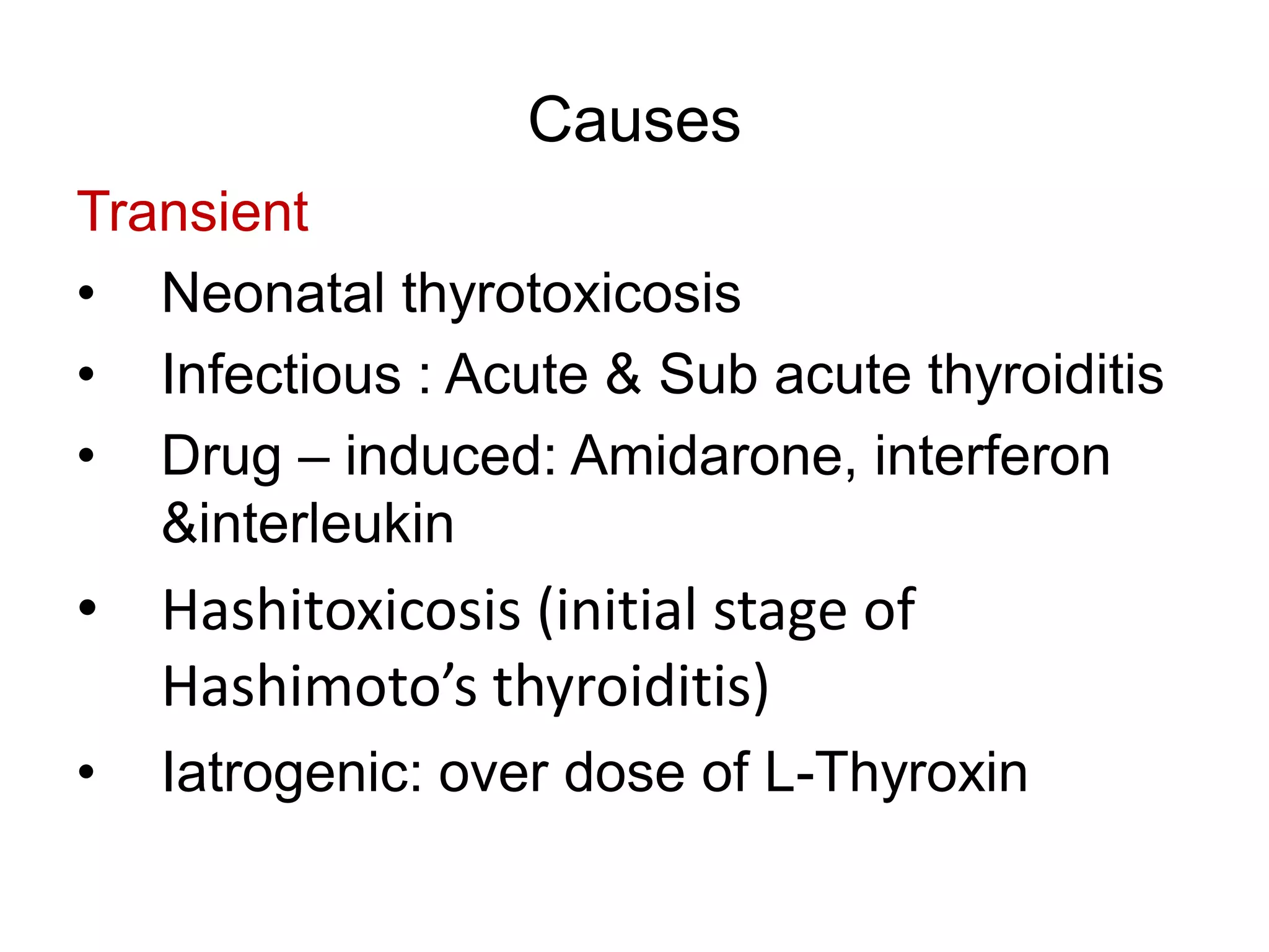 Thyrotoxicosis in children | PDF