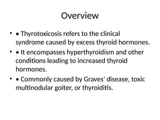 Thyrotoxicosis_Presentation Management.pptx