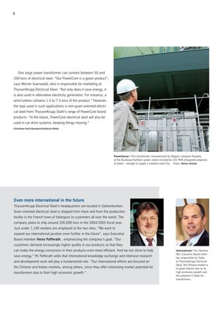 thyssenkrupp Electrical Steel - PowerCore® | PDF