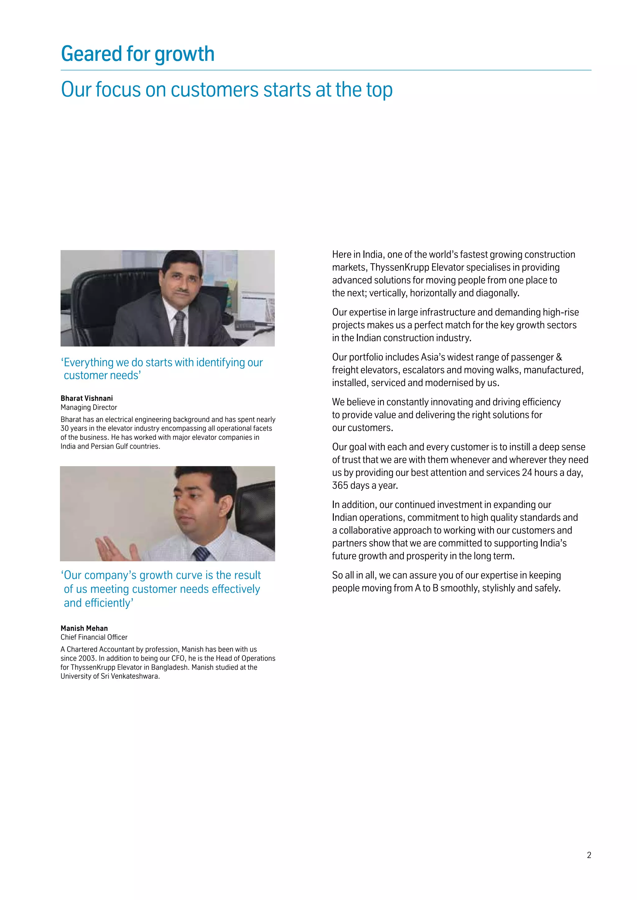 thyssenkrupp Elevators - India | PDF