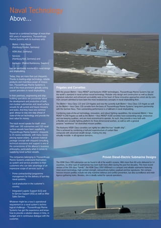 thyssenkrupp Marine Systems | PDF | Sailing | Sports