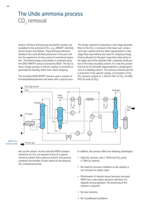 Thyssenkrupp uhde advanced ammonia processes dual pressure | PDF