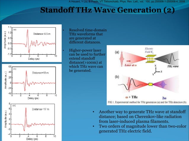 THz wave air photonics: Generation and detection of THz radiation by ...