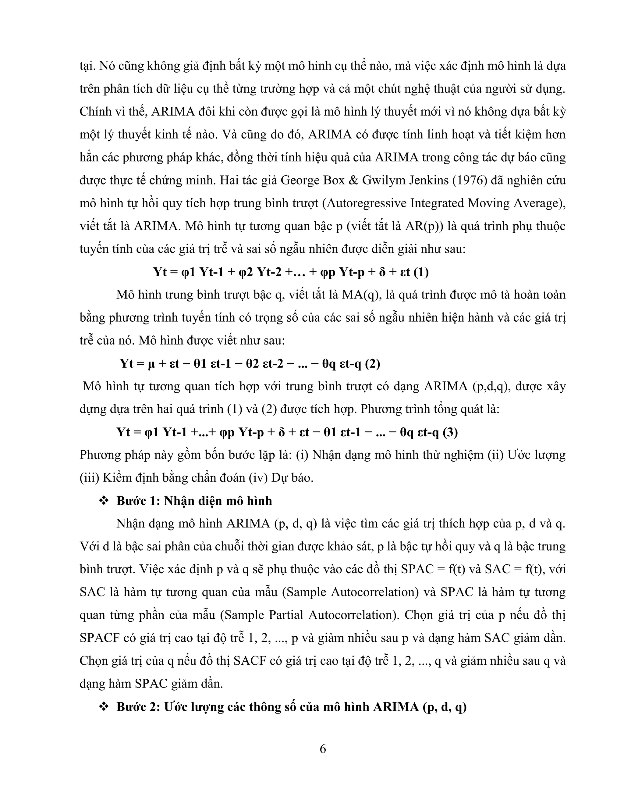 Phân tích dữ liệu DỰ ĐOÁN GDP BẰNG ARIMA (THAM KHẢO THÔI) | DOCX