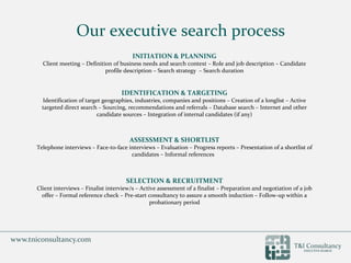 T&I Consultancy - General Presentation | PPT