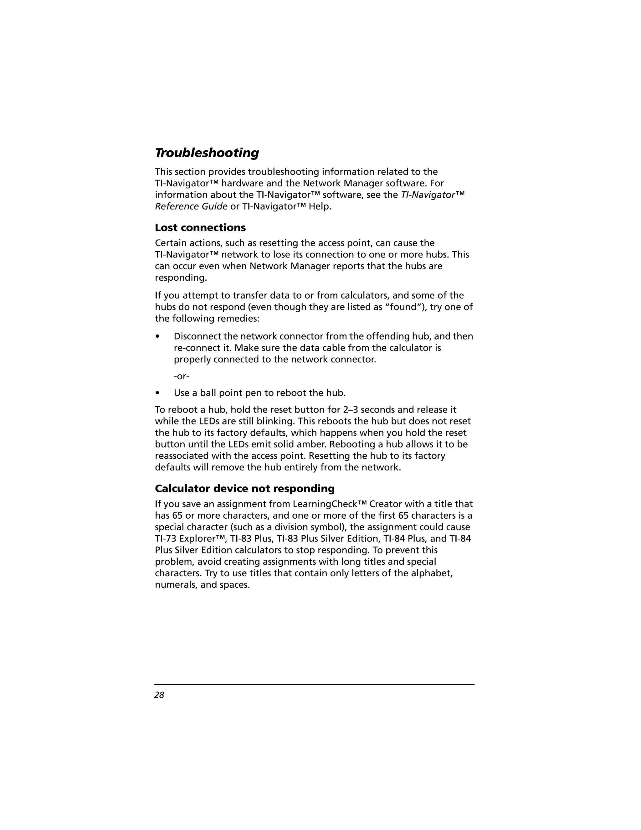 TI Navigator Installation Guide | PDF