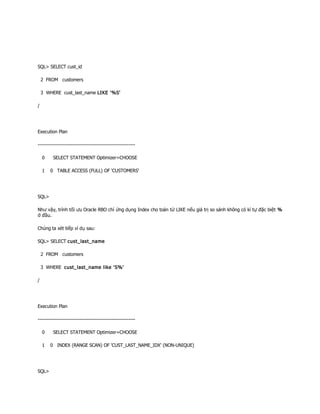 Tối ưu-cau-lệnh-oracle-sql | PDF