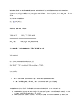 Tối ưu-cau-lệnh-oracle-sql | PDF
