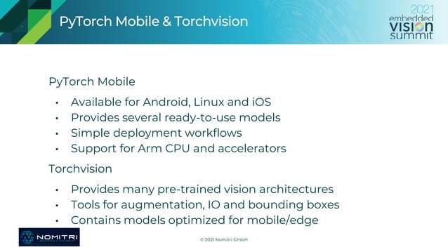 “Deploying PyTorch Models for Real-time Inference On the Edge,” a ...