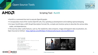 “OpenVX 1.3: An Open Standard for Computer Vision Software Acceleration,” a Presentation from ...