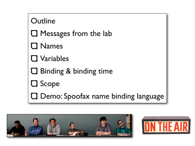 Ti1220 Lecture 2: Names, Bindings, and Scopes | PPT Ti1220 Lecture 2: Names, Bindings, and Scopes | PPT