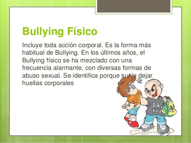 Bullying físico