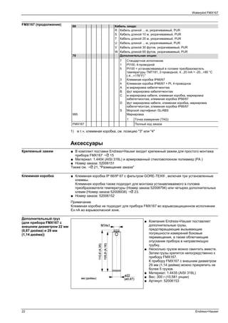 Waterpilot FMX167 Endress+Hauser | PDF