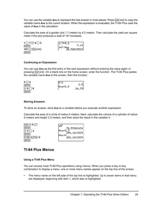 TI 84/84+Guidebook | PDF