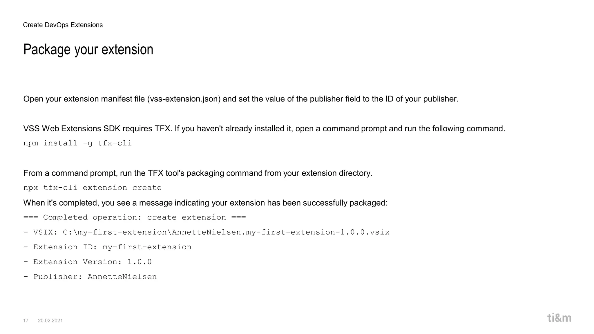 Azure DevOps Extensions | PPT