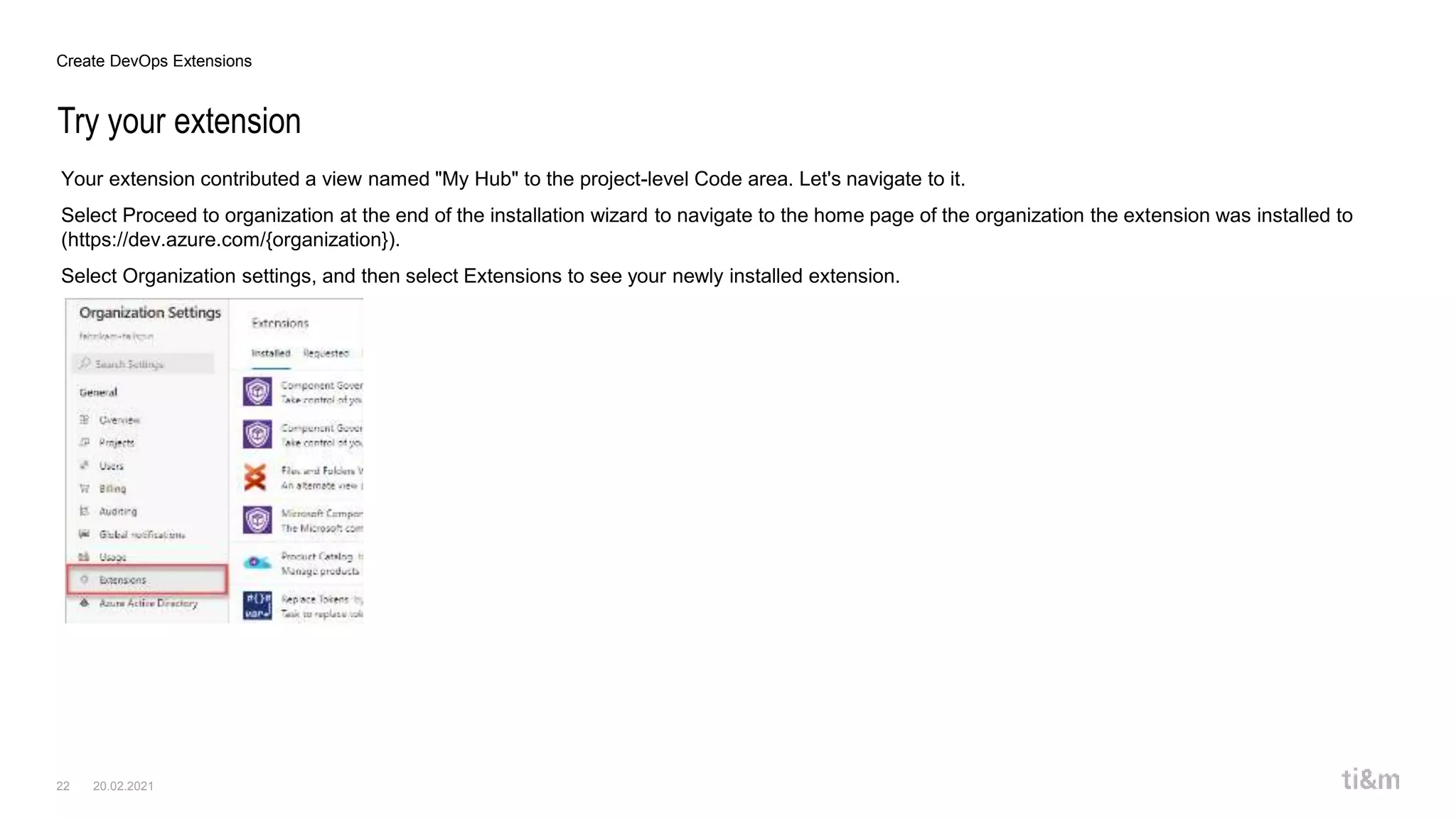 Azure DevOps Extensions | PPT