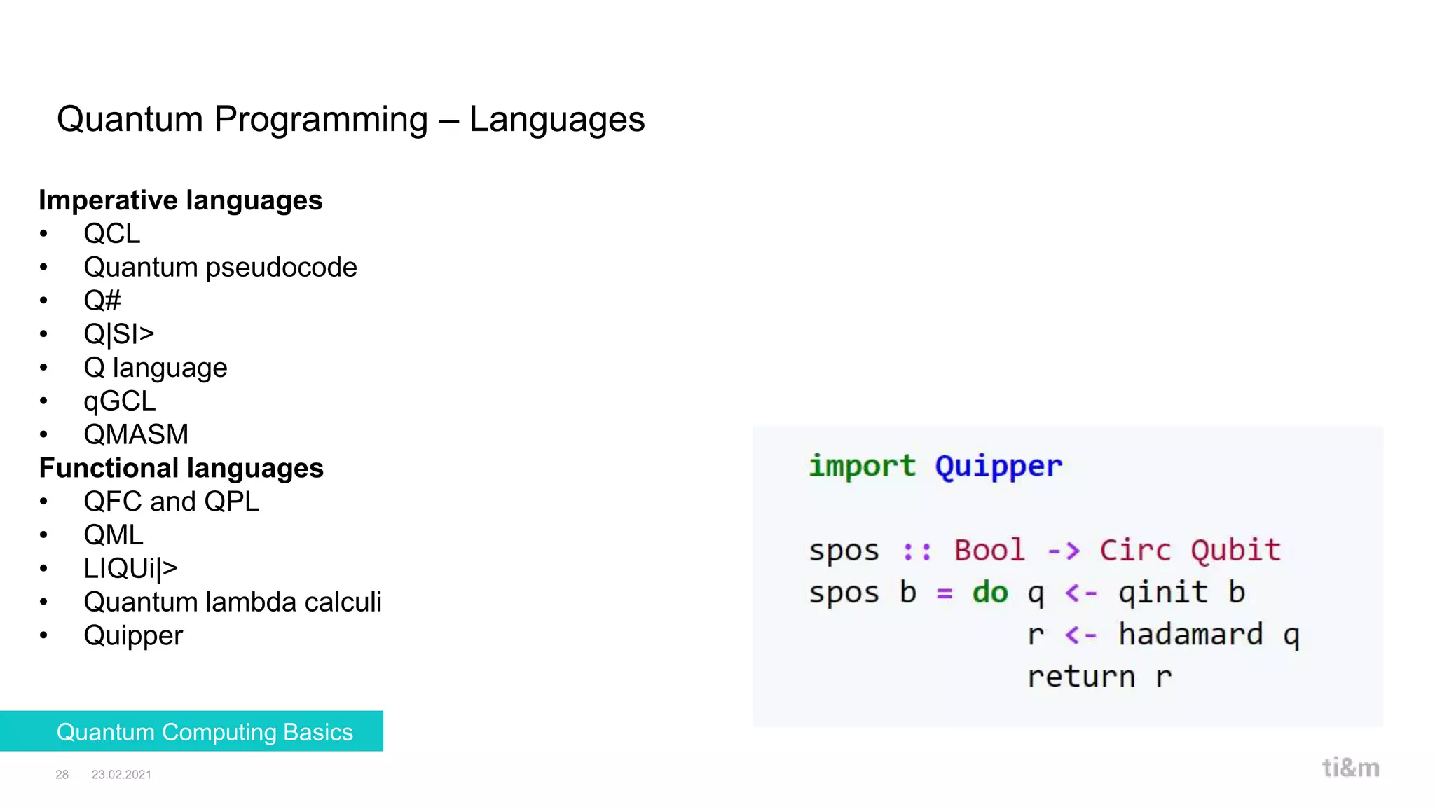 Quantum Computing Basics | PPTX