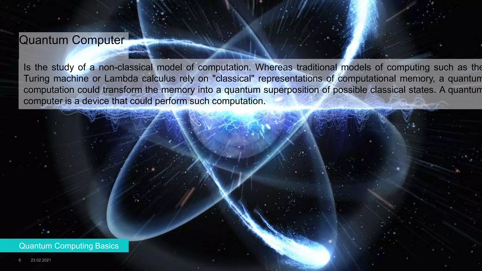 Quantum Computing Basics | PPTX