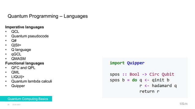 Quantum Computing Basics | PPTX