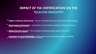 TIA-Telecommunication-Industry-Association.pptx
