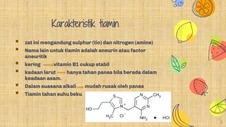vitamin b1 | PPTX