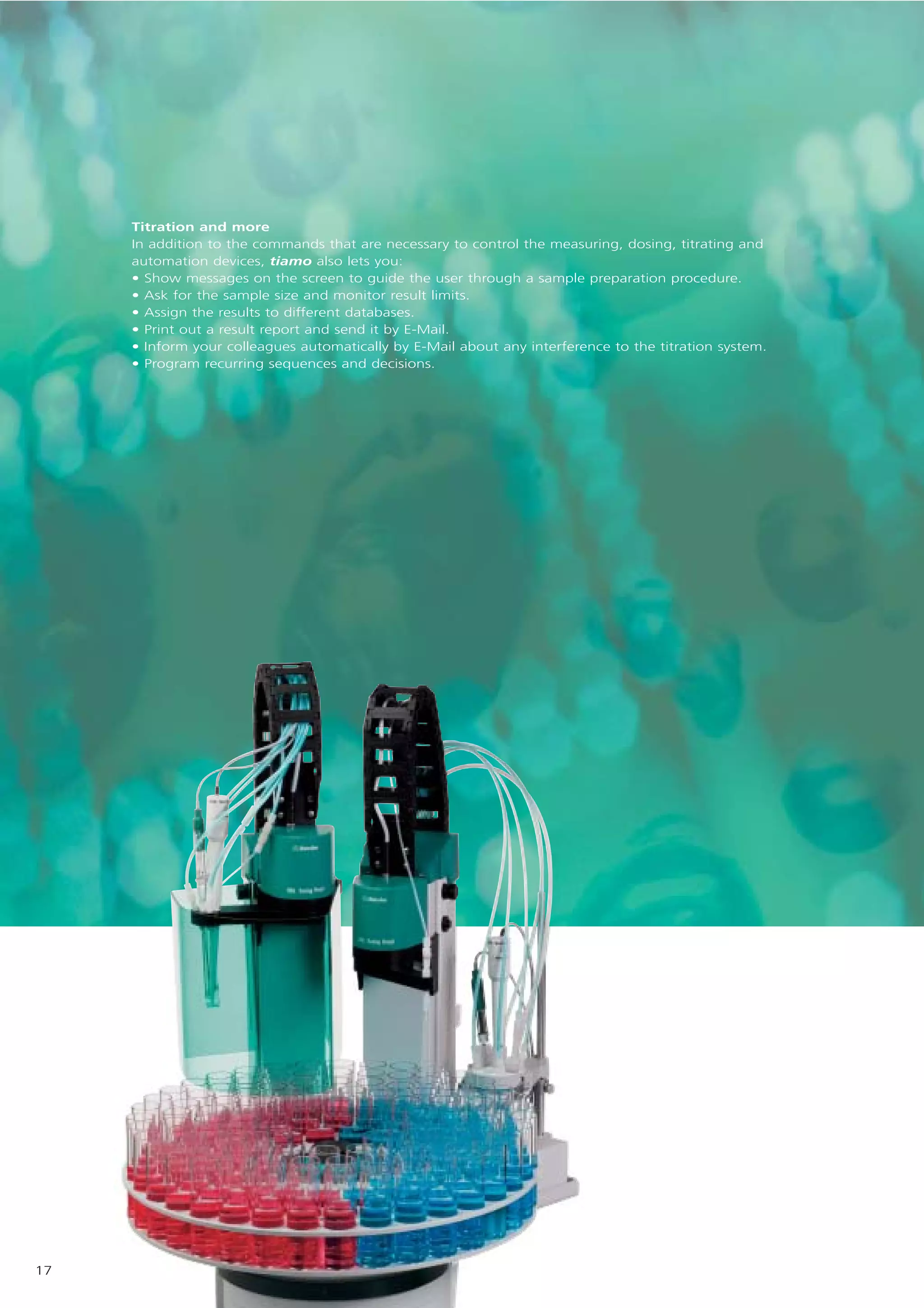 Tiamo software from Metrohm | PDF