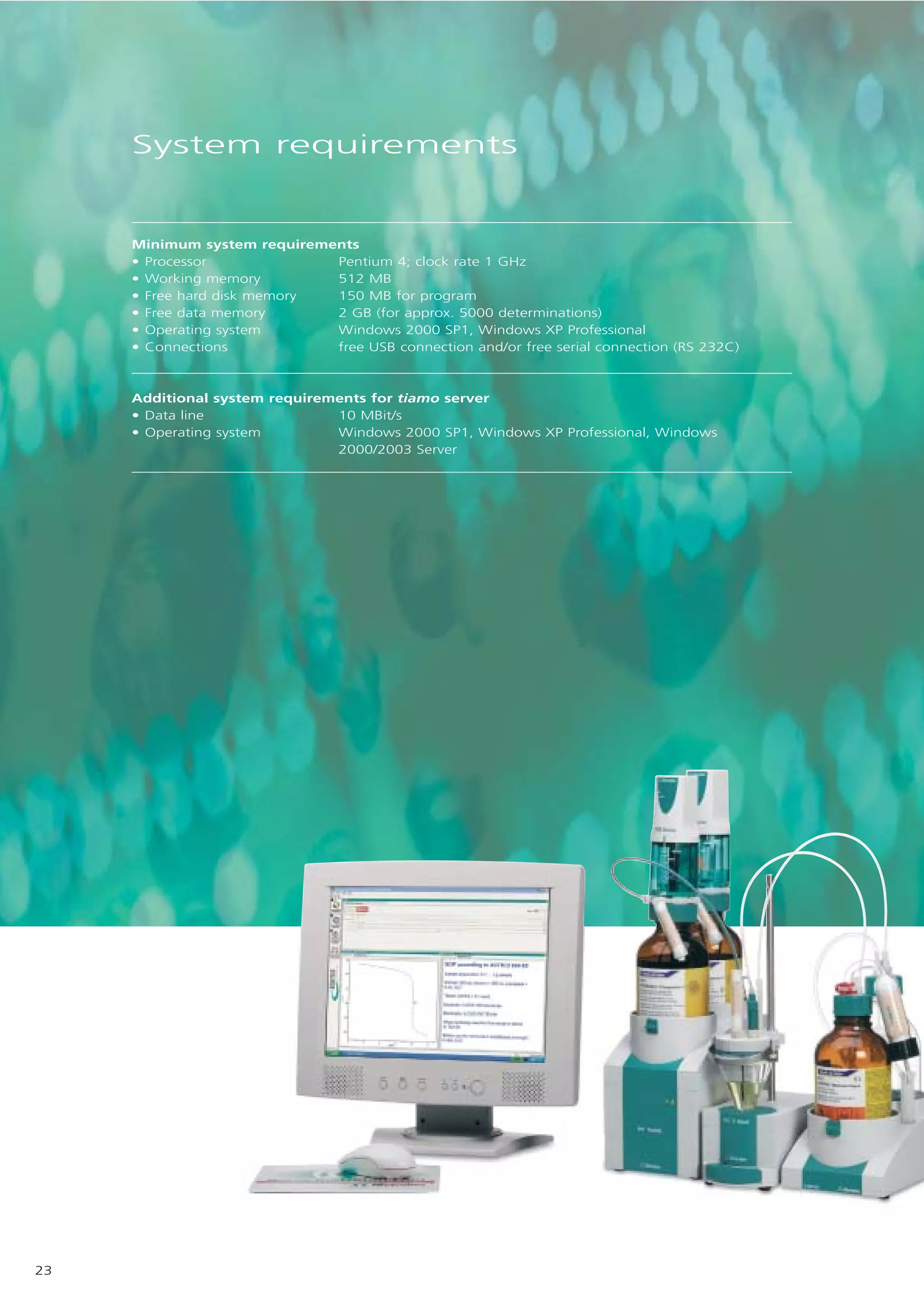 Tiamo software from Metrohm | PDF