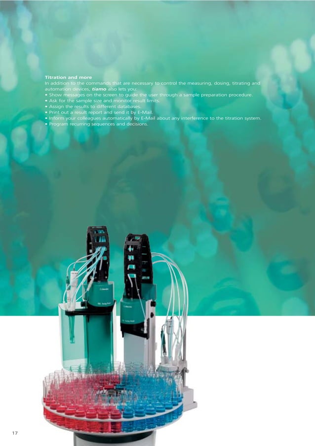 Tiamo software from Metrohm | PDF | Computing | Technology & Computing