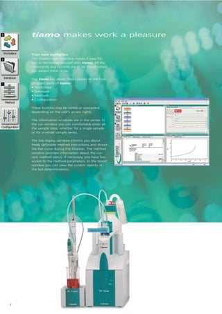 Tiamo software from Metrohm | PDF
