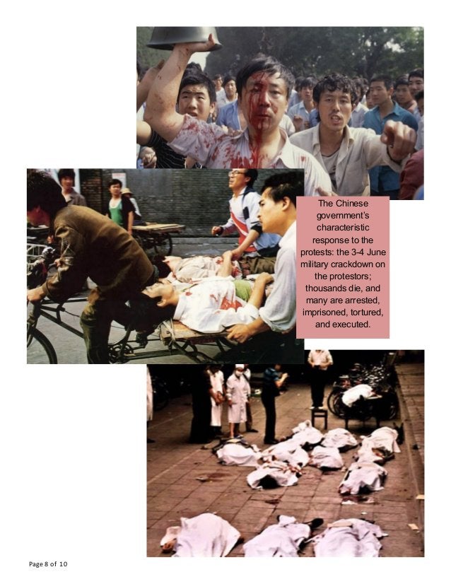 The 1989 Tiananmen Square Protests and Massacre | PDF