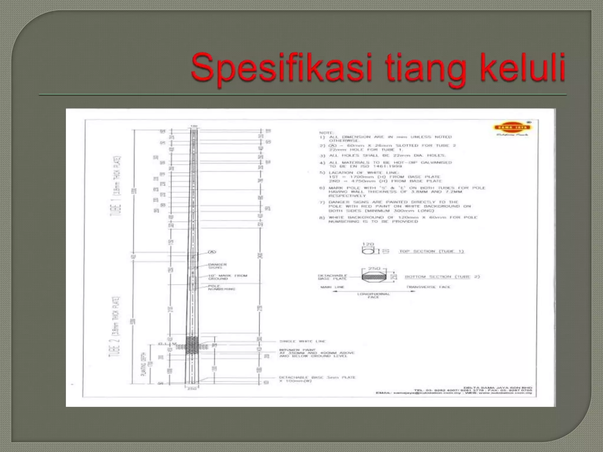 Tiang tiang elektrik dan substation malaysia | PPTX