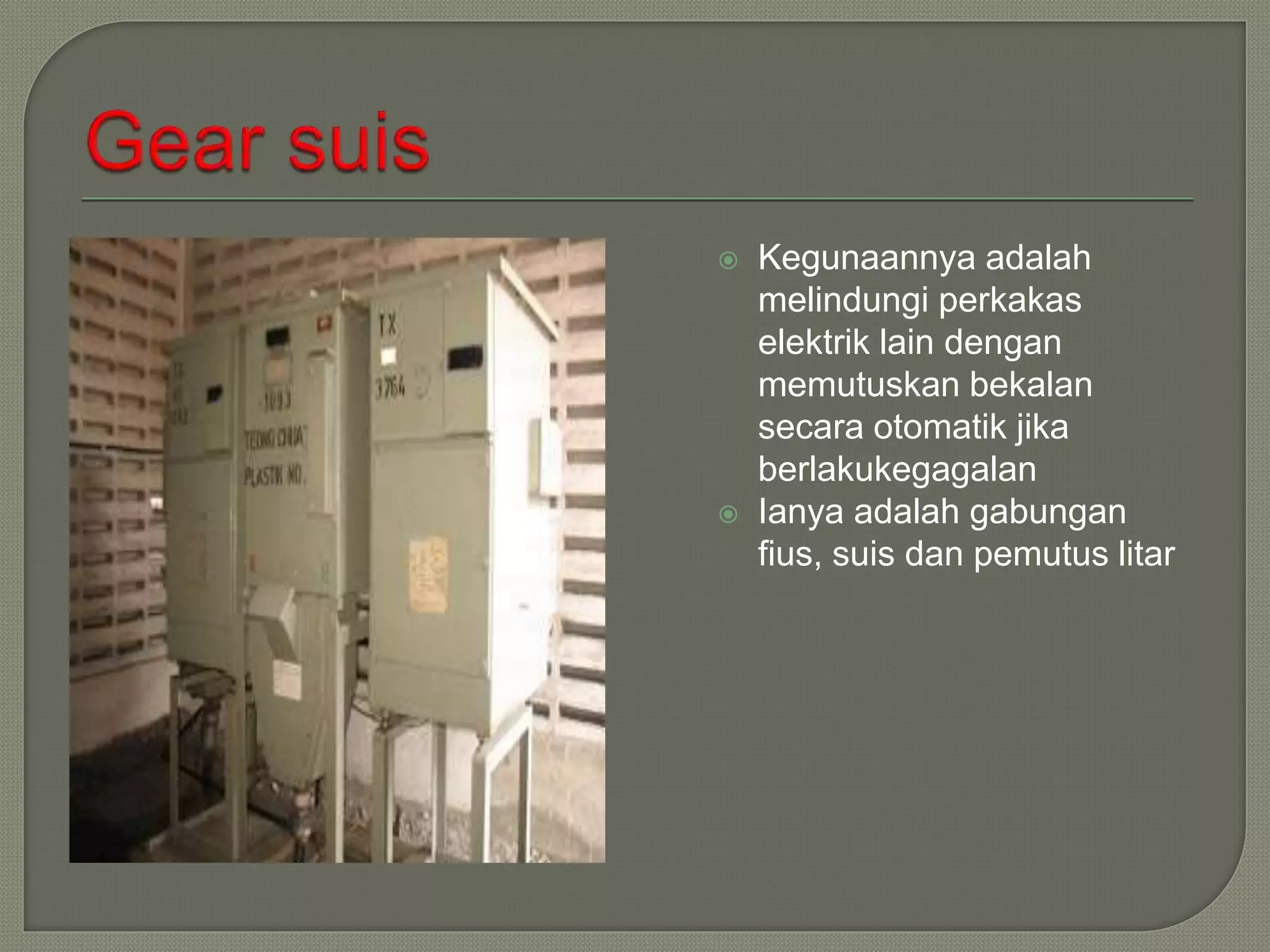 Tiang tiang elektrik dan substation malaysia | PPTX